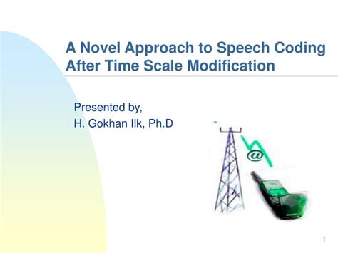 ppt a novel approach to speech cod ing after time scale modification