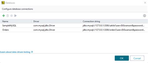 Database Manager Readyapi Documentation