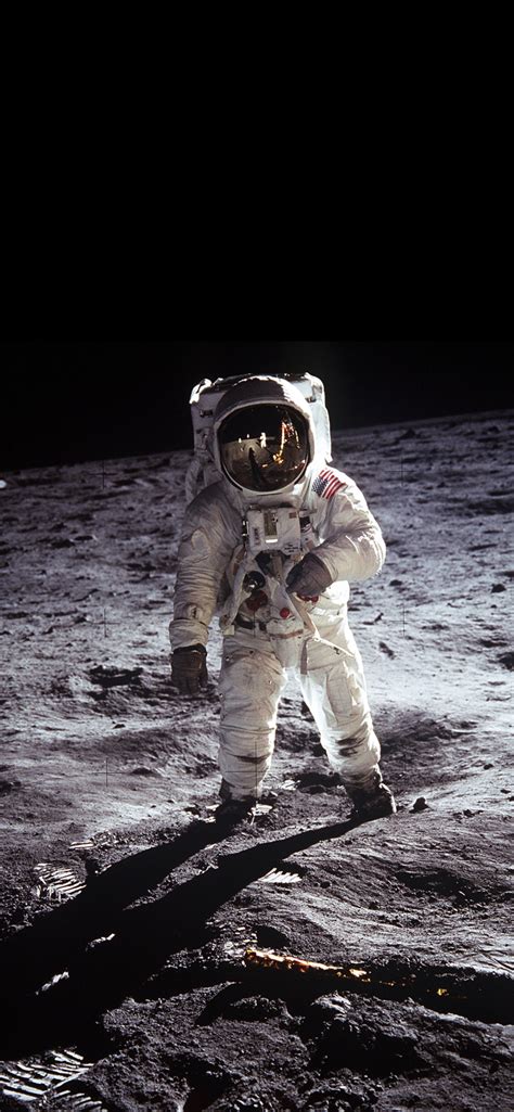 Buzz Aldrin On The Moon Wallpaper Wallaland