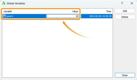 Set Global Variables Metatrader45 User Guide Myforex™