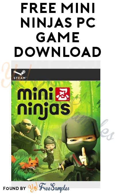 Free Mini Ninjas Pc Game Download