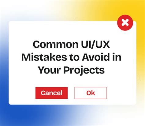 Common UI UX Mistakes To Avoid In Your Projects Red Baton