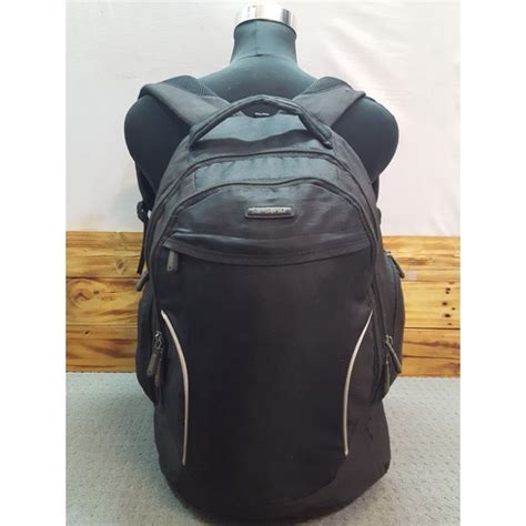 Jual Tas Samsonite Backpack Black Original Second Shopee Indonesia