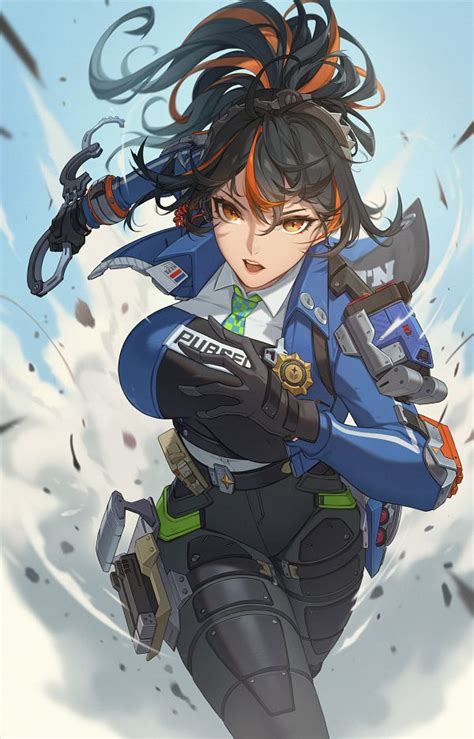 Zhu Yuan Zenless Zone Zero Image By Liuruoyu