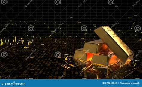 Candlestick Chart Vector Cryptocurrency Trading Icon Or Symbol In Thin Line Style Royalty Free