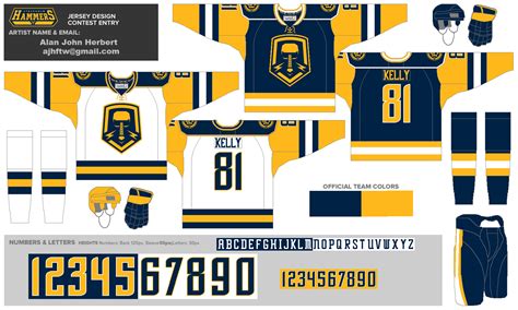 Ajh Hockey Jersey Art September 2014