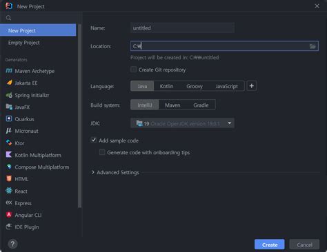 Intellij Java 프로젝트 생성