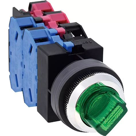 Buy IDEC TWS Series LED Illuminated Selector Switch Φ25 mm 45 3 Notch 4b ASLS322204DNR Online