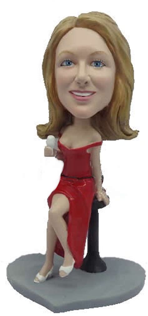 Custom Bobble Head Sexy Dress Female Bobblehead T Ideas For Women