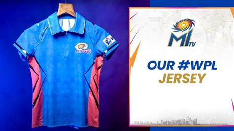 Mumbai Indians Wpl 2023 Jersey Aali Re 💙 Mumbai Indians