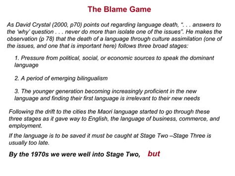 English Language Killer Ppt