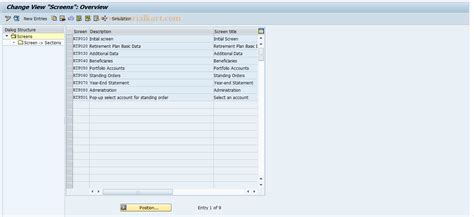 RTPB08 SAP Tcode RPUS Struct Scr Layout Screens RTPB08 SAP Tcode RPUS Struct Scr Layout Screens