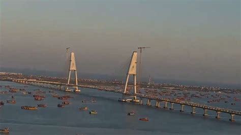 Sudarshan Setu Launched In Gujarat All You Need To Know About Indias Longest Cable Stayed