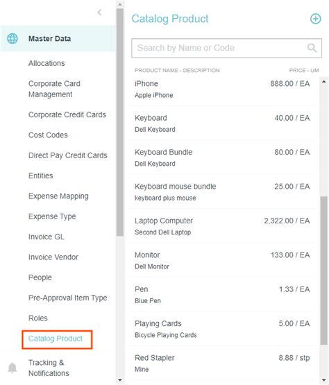 Catalog Product Admin Screen Chrome River Help Center