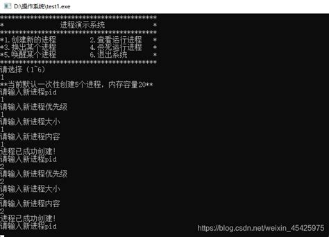 操作系统实验一：进程管理（含成功运行c语言源代码）进程管理实验 Csdn博客