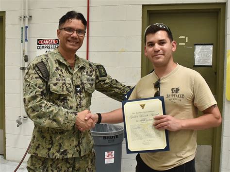 Dvids Images Frcsw Golden Wrench Award