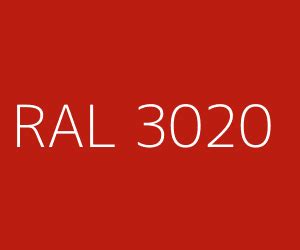 Color Ral 3020 Rojo Tráfico Tonos Rojos Ral Colores