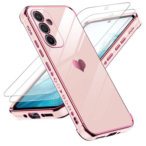 Leyi Samsung A54 5g Case With Tempered Glass Screen Protector 2 Pack