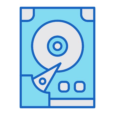 Hard Disk Generic Color Lineal Color Icon
