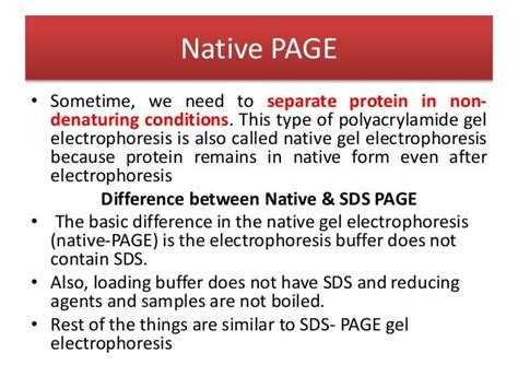 Différence Entre Page Sds Et Native Etpy