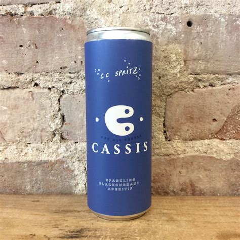 Current Cassis Sparkling Blackcurrant Aperitif 355ml Can Eastside Cellars