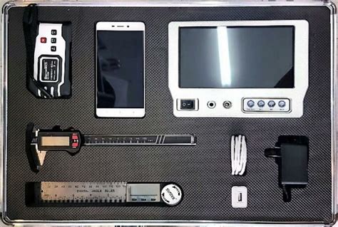 the actual picture of the device based on the intelligent measuring