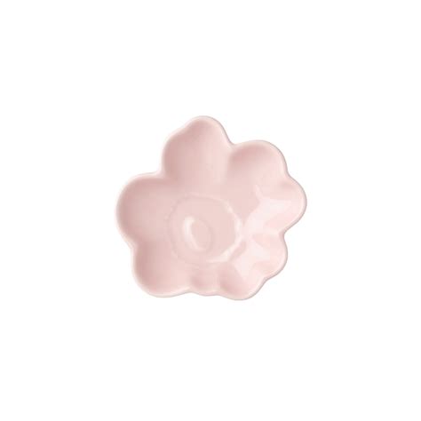Marimekko Small Pink Unikko Plate Boutique Marie Dumas