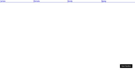 Test Route Transitions Codesandbox