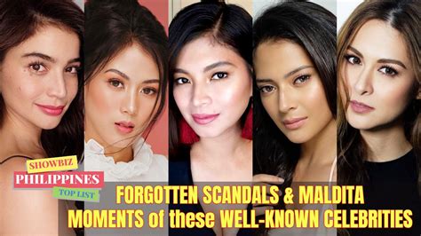 Showbiz Philippines Maldita Moments And Forgotten Scandals Of These