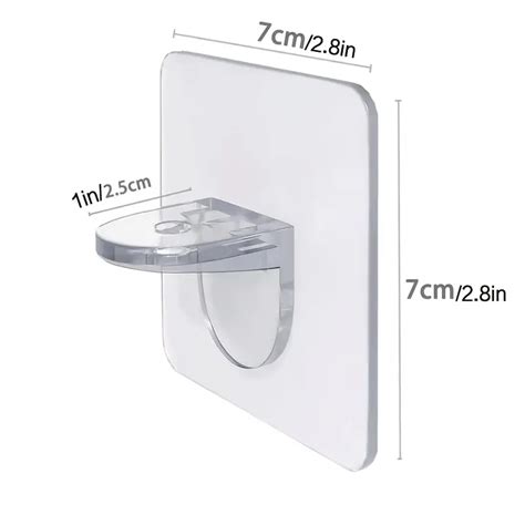 Non Marking Adhesive Laminate Holder Perforated Wardrobe Temu