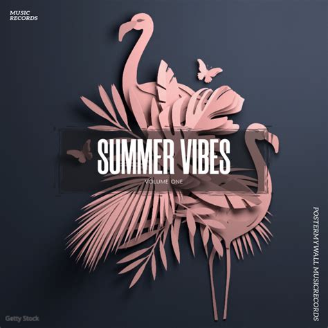 Copy Of Summer Music Album Cover Design Template Postermywall
