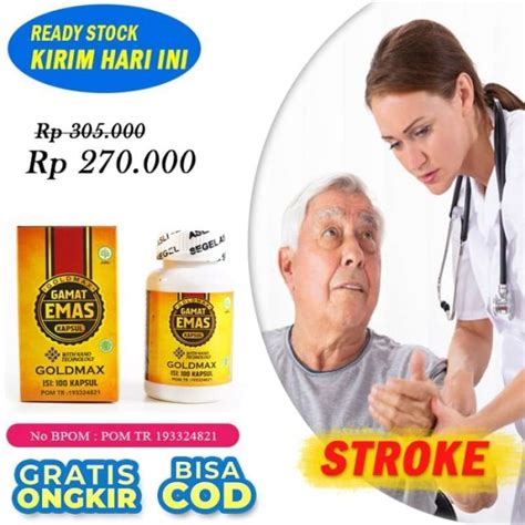 Promo Obat Stroke Sebelah Kiri Badan Lumpuh Stroke Ringan Berat Hipertensi Diskon 23 Di