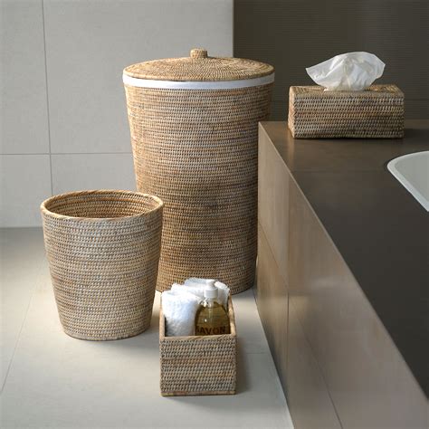 Basket Laundry Basket By Decor Walther Fine Linens