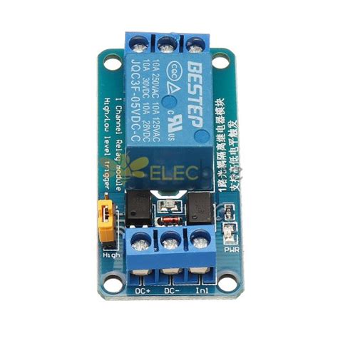 Elecbee Channel V Relay Module High And Low Level Trigger