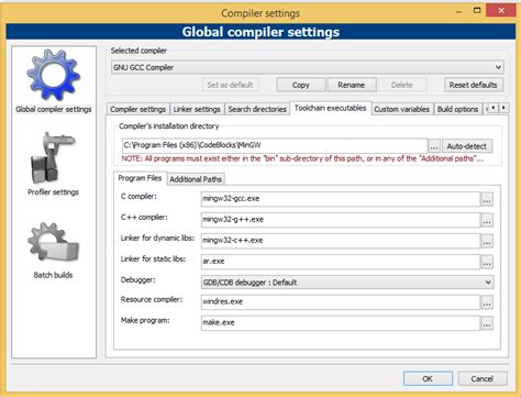 Guidelines For Setting Up Fortran77 Compiler In Codeblocks ~ Electronic