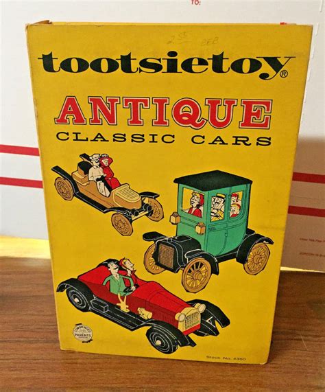 Vintage Tootsietoy Antique Classic Cars Book Caddy Stanley Mt Stutz