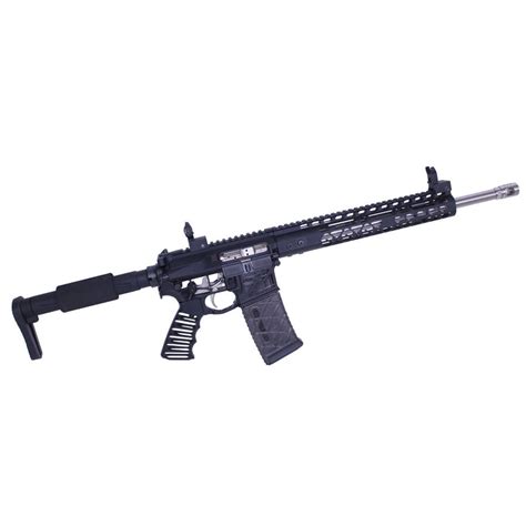Guntec Black Ultralight Skeletonized Pistol Grip