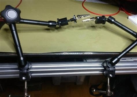 DIY Helping Hands With Handy Adjustable Sliding Rail Geeky Gadgets