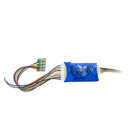 Digitrax Premium Plug With Long Harness Series 7 Decoder Dh187p £32 50 From Coastal Dcc Your