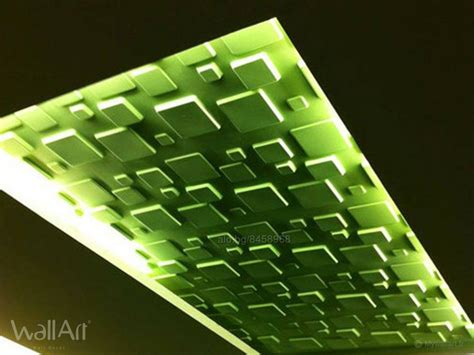 Декоративни 3d панели 3д гипсови панели стенни облицовки 0051 Строителни материали