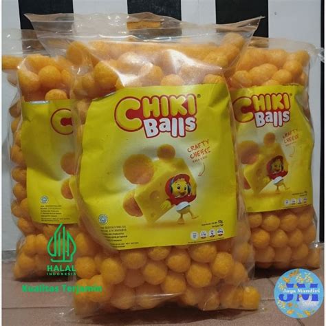 Jual Chiki Balls Keju Coklat 1 Ball 900gr Buat Rame Rame Shopee Indonesia
