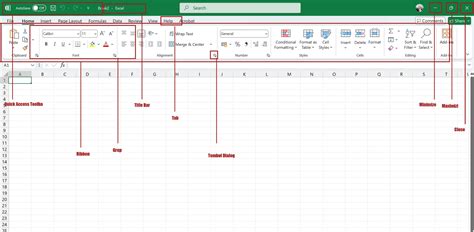 Mengenal Fungsi Menu Utama Yang Ada Di Ms Excel