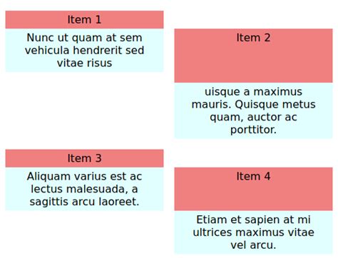 Css Grid Vs Dynamic Definition List Autoplacement Stack Overflow