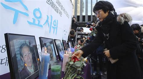 South Korean Politicians Call For Nullifying Sex Slave Deal World News The Indian Express