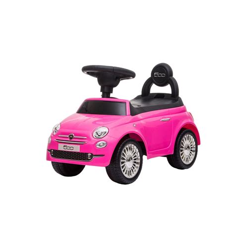 Детска кола Фиат 500 12 месеца Розов Emag Bg