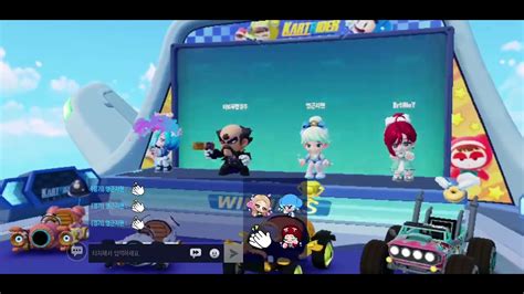 2024년 7월 26일 카트라이더 드리프트 캐릭터 이름 마리드 비비 친구추가인 터보무한질주님과 파티 다음 Ohmygirl최아린님과 파티 Youtube