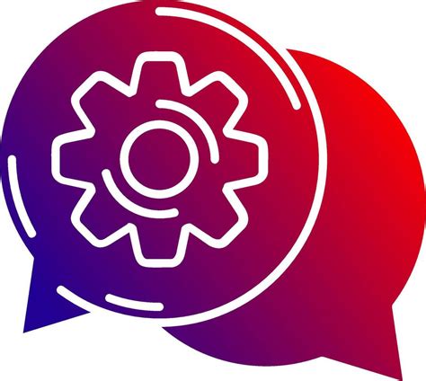 Gear Solid Gradient Icon 37808262 Vector Art At Vecteezy