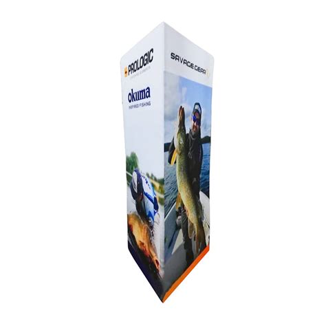 Triangular Tower Banner E03g16 Buy Exhibition Tower Stand Tension Fabric Tower Display
