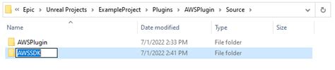 How To Integrate The AWS C SDK With Unreal Engine AWS For Games Blog