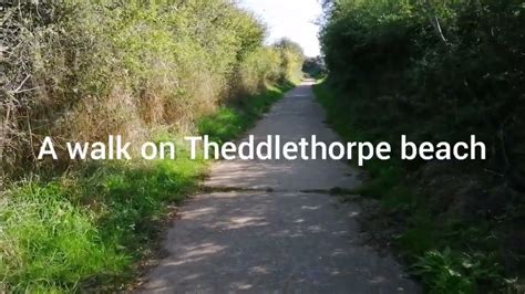 Theddlethorpe Beach Lincolnshire Uk Youtube